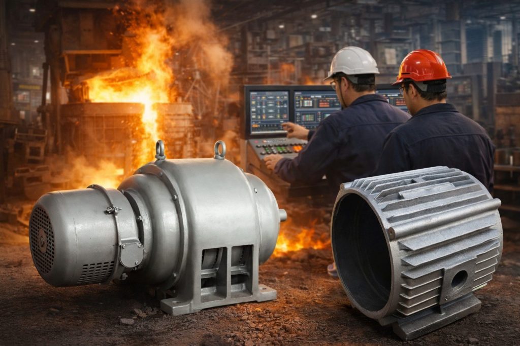Induction Motor for Furnace