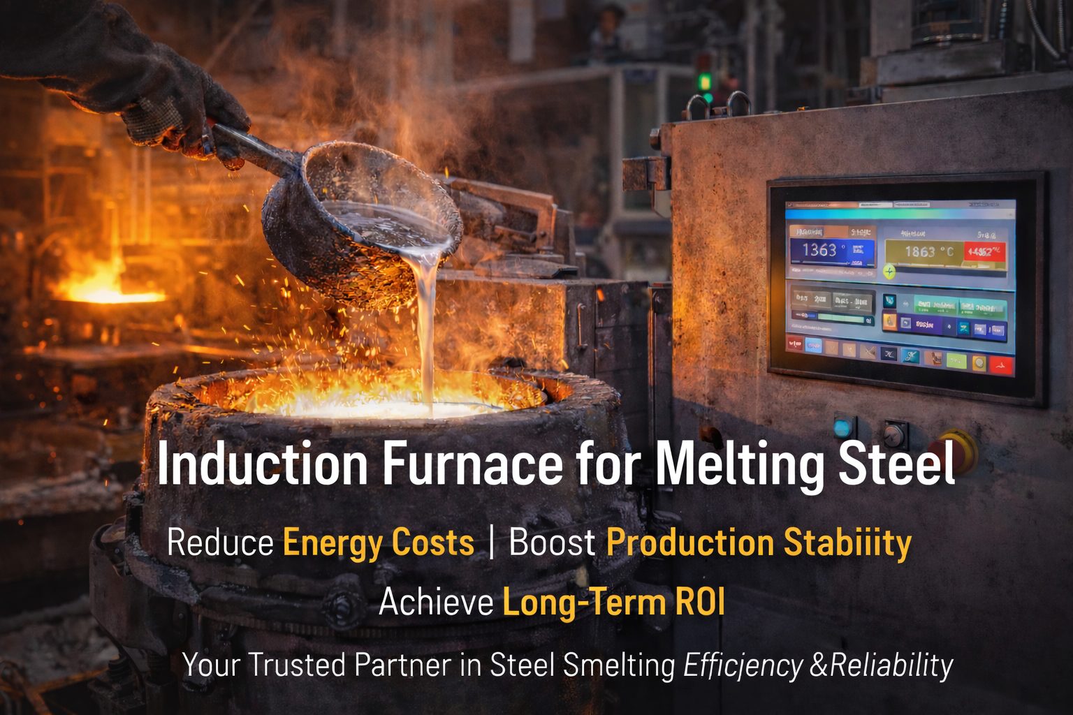 Induction Furnace for Melting Steel - Judian